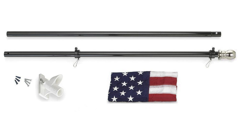 All-American U.S. Flag Kit - Silver 100% Made in USA — Flags Unlimited