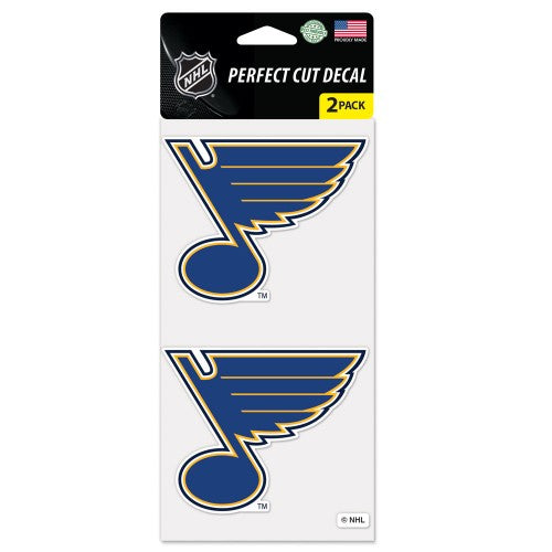 St. Louis Blues Decal Sticker Pack From Flags Unlimited