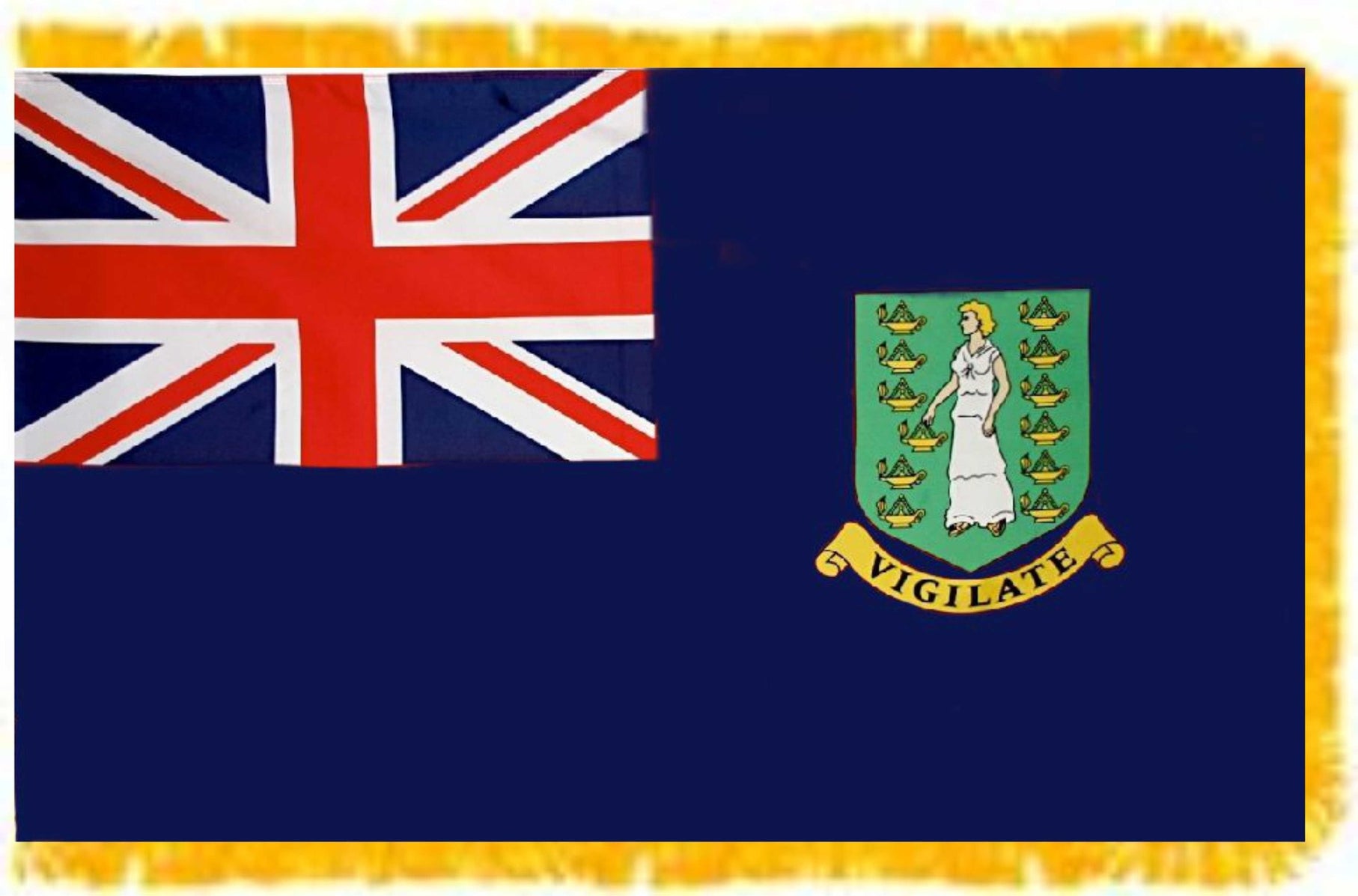 British Virgin Islands flag, British Virgin Island flag, BVI flag ...