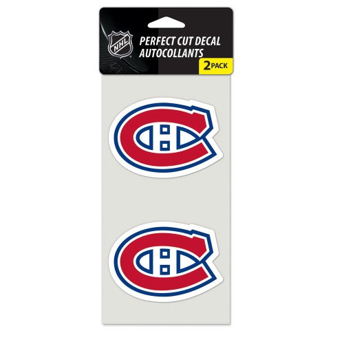 Montreal Canadiens Decal Sticker Pack From Flags Unlimited