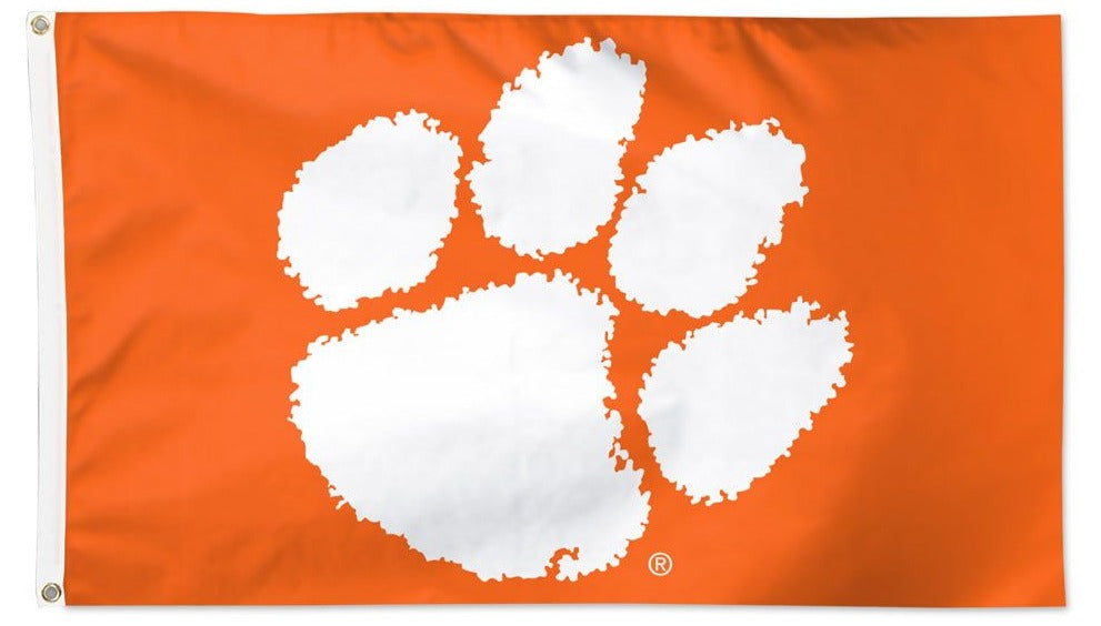 Clemson Tigers Flag Orange — Flags Unlimited