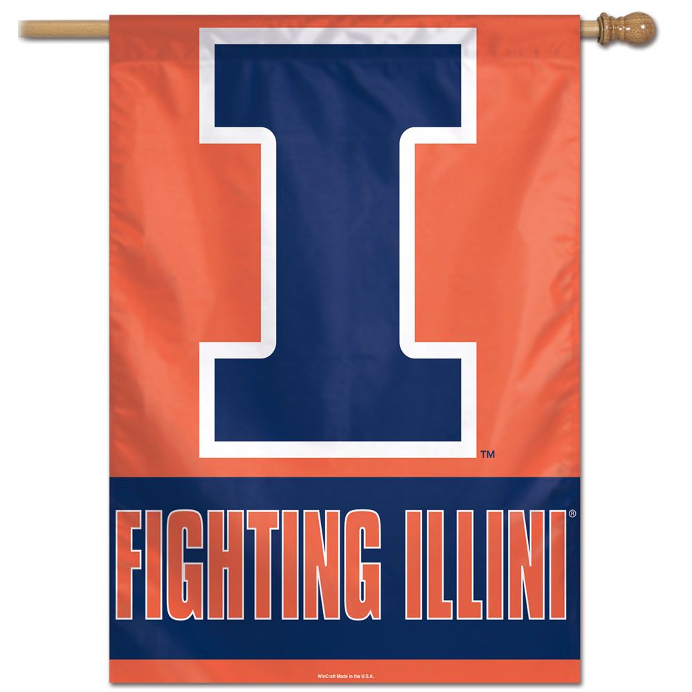 Illinois Fighting Illini Banner — Flags Unlimited