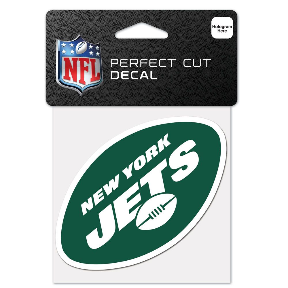 New York Jets 4"x4" Decal — Flags Unlimited