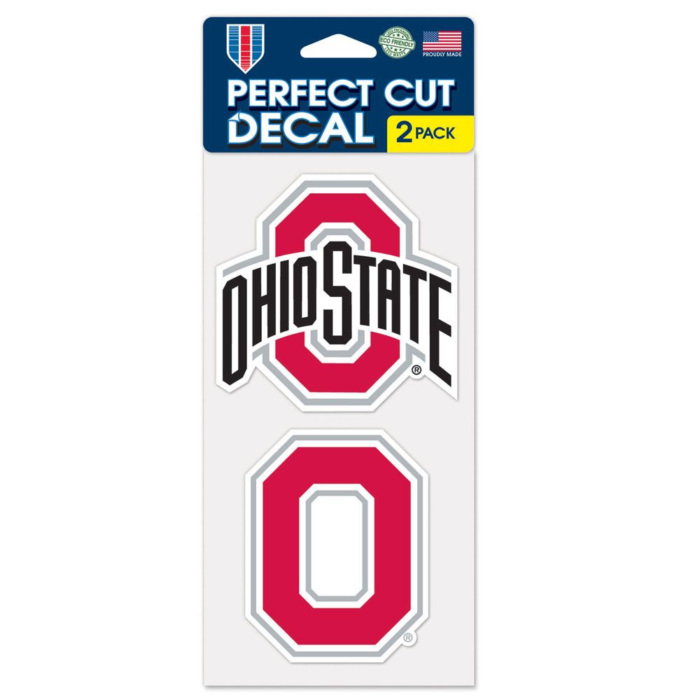 Ohio State Buckeyes 4"x4" Decals — Flags Unlimited
