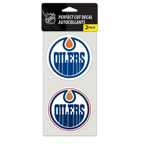 Edmonton Oilers Decal Sticker Pack From Flags Unlimited