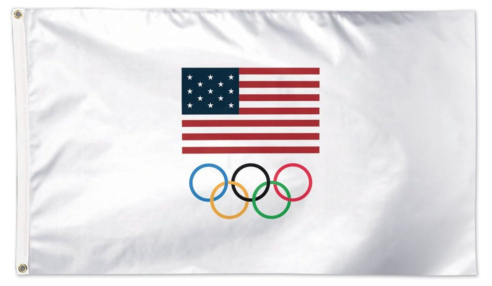 Official USA Team Olympic Flags and banners from Flags Unlimited