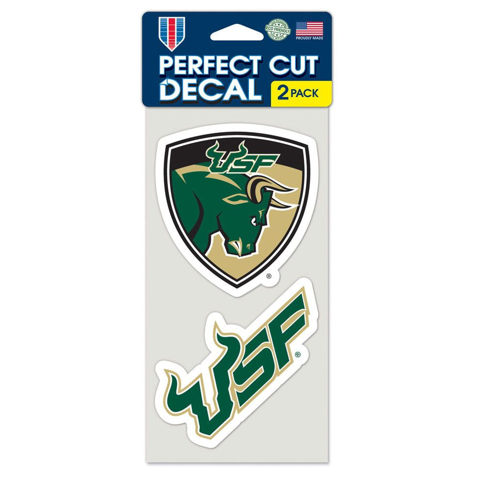 South Florida Bulls USF 4"x4" Decals — Flags Unlimited