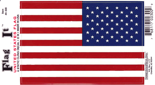 American Flag Decals | US Flags — Flags Unlimited