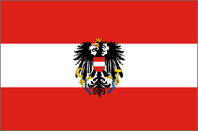 Austrian flag, Austria Flag, Austrian flag with eagle from Flags Unlimited
