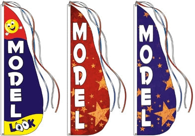 Model Feather Flags from Flags Unlimited