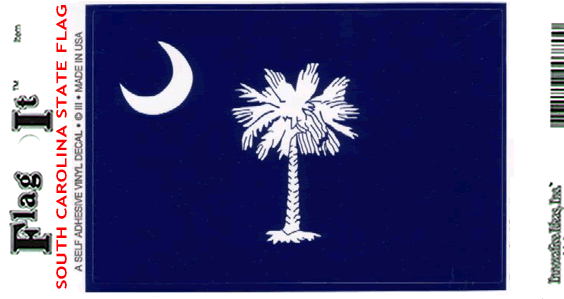 South Carolina Flag Decal South Carolina Flag | Custom US Flags For