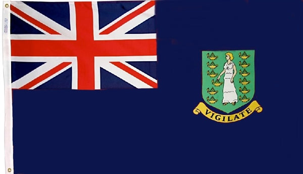 British Virgin Islands flag, British Virgin Island flag, BVI flag ...