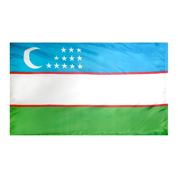 Uzbekistan flag at Flags Unlimited