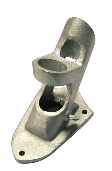 Multi-Angle Two Way Flagpole Bracket Silver or White — Flags Unlimited