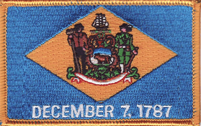 State Flag Patch Iron On Patches - From Flags Unlimited