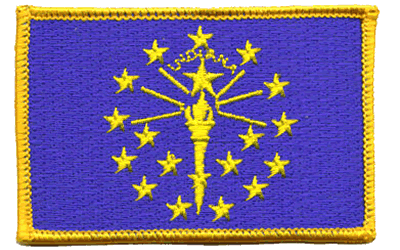 State Flag Patch Iron On Patches - From Flags Unlimited