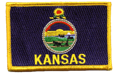 State Flag Patch Iron On Patches - From Flags Unlimited