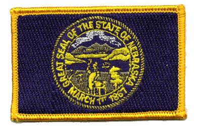 State Flag Patch Iron On Patches - From Flags Unlimited