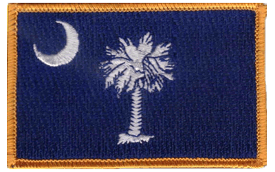State Flag Patch Iron On Patches - From Flags Unlimited
