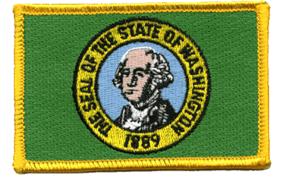 State Flag Patch Iron On Patches - From Flags Unlimited