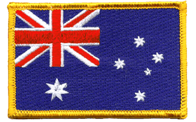 Australia Flag Patch Iron On Patches - From Flags Unlimited