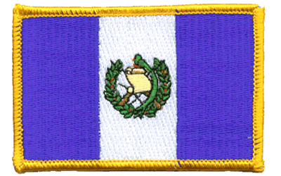 Guatemala Flag Patch Iron On Patches - From Flags Unlimited