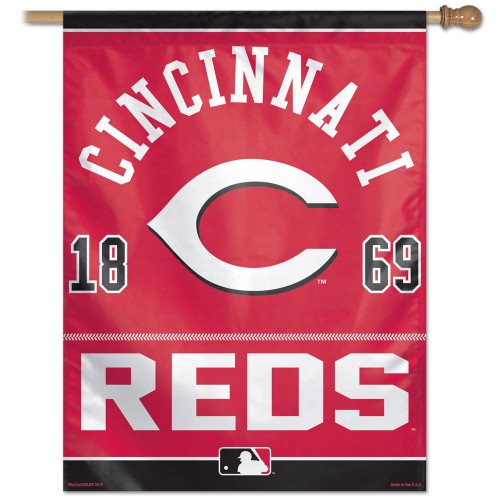 Cincinnati Reds banners and flags from Flags Unlimited