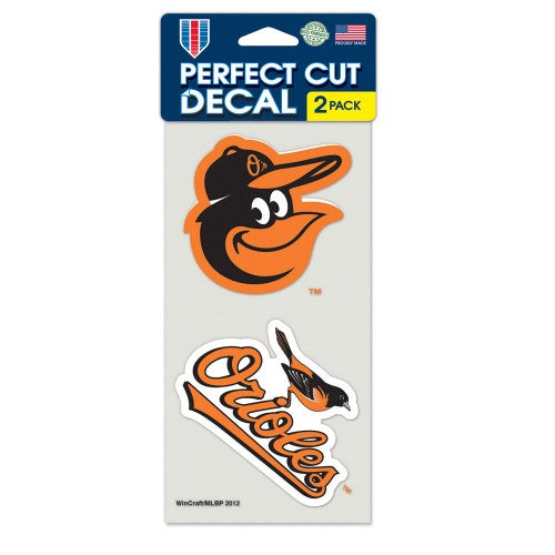 Baltimore Orioles Decal Sticker Pack From Flags Unlimited