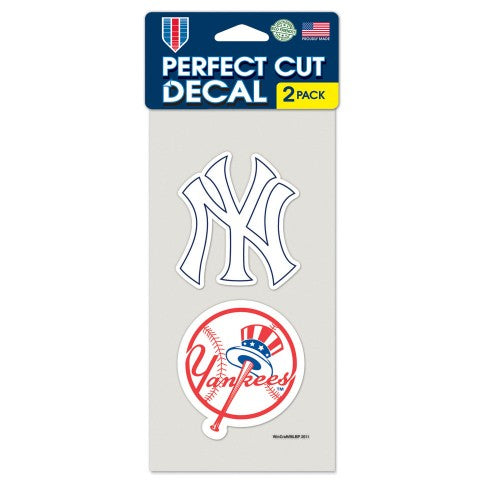 New York Yankees Decal Sticker Pack From Flags Unlimited