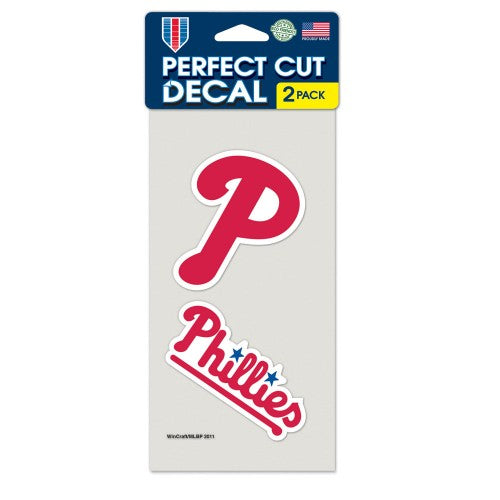 Philadelphia Phillies Decal Sticker Pack From Flags Unlimited
