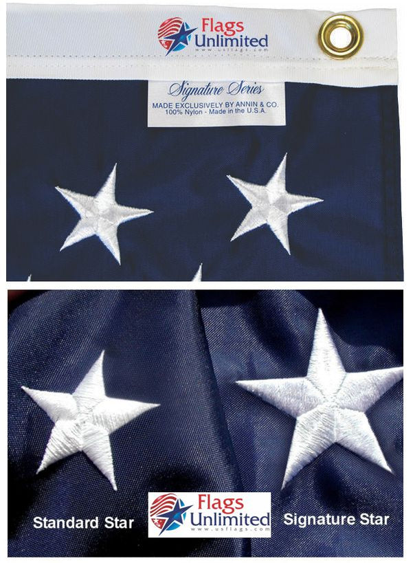 Annin Signature American Flags by Annin Flagmakers - Signature Nylon ...