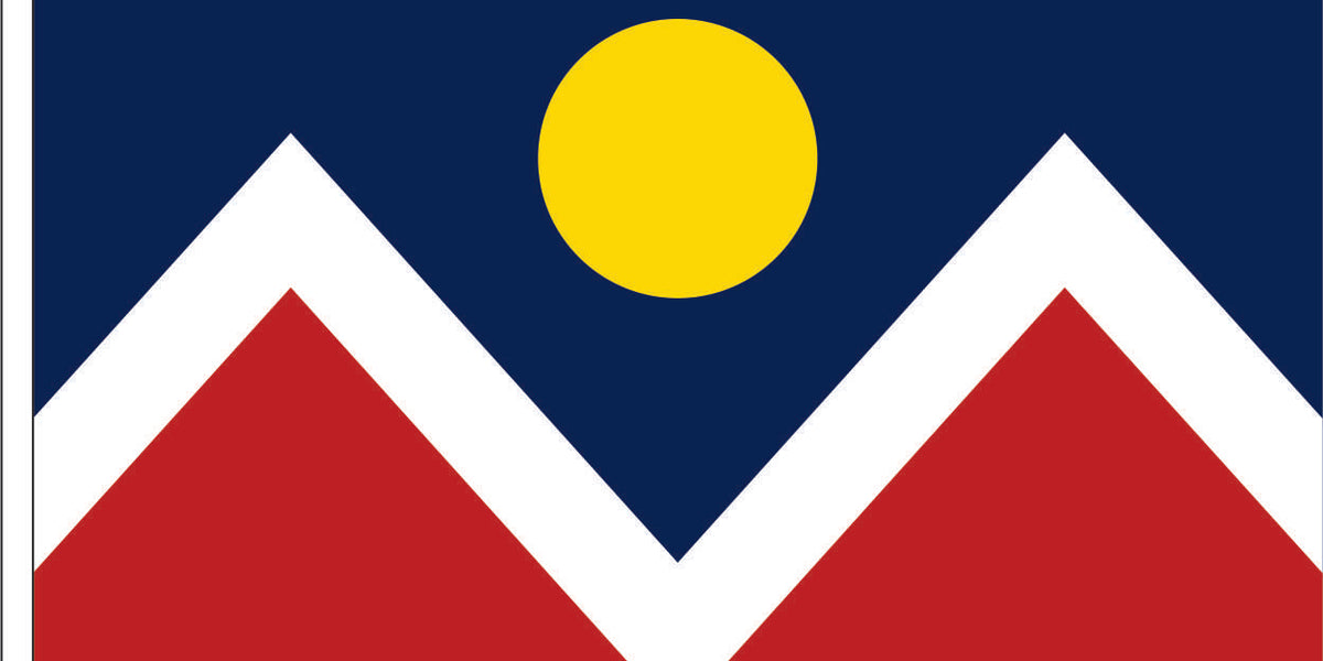Buy the flag for the City of Denver Colorado — Flags Unlimited