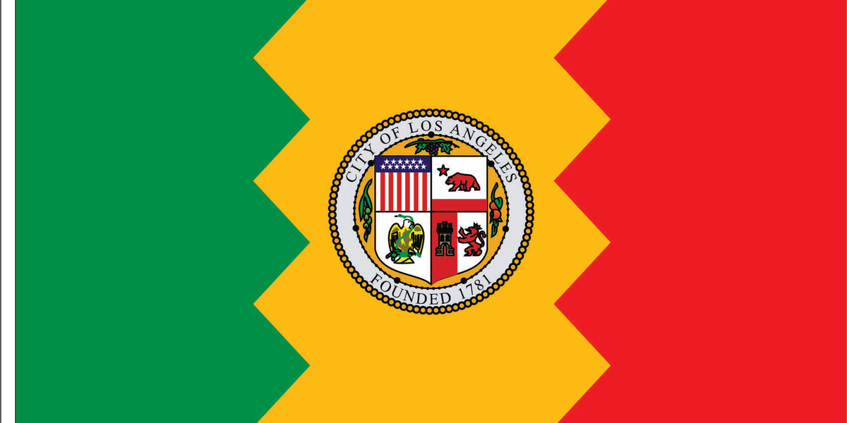 Buy the flag for the City of Los Angeles California — Flags Unlimited