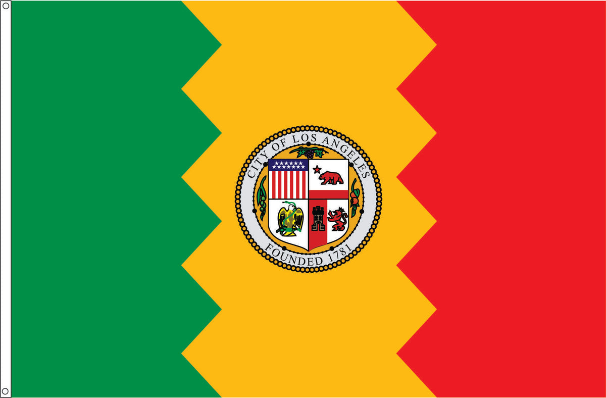 Buy the flag for the City of Los Angeles California — Flags Unlimited