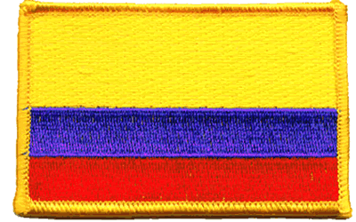 Colombia Flag Patch Iron On Patches - From Flags Unlimited