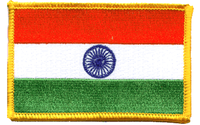 India Flag Patch — Flags Unlimited