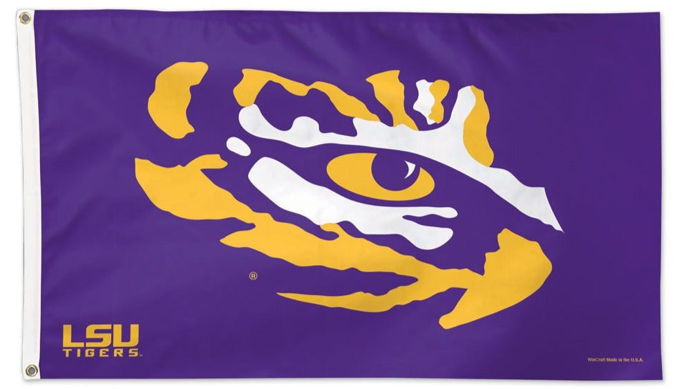 LSU Tigers Louisiana State Logo Flag — Flags Unlimited