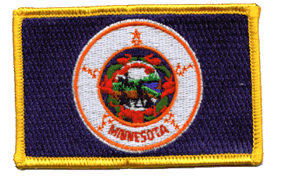 State Flag Patch Iron On Patches - From Flags Unlimited