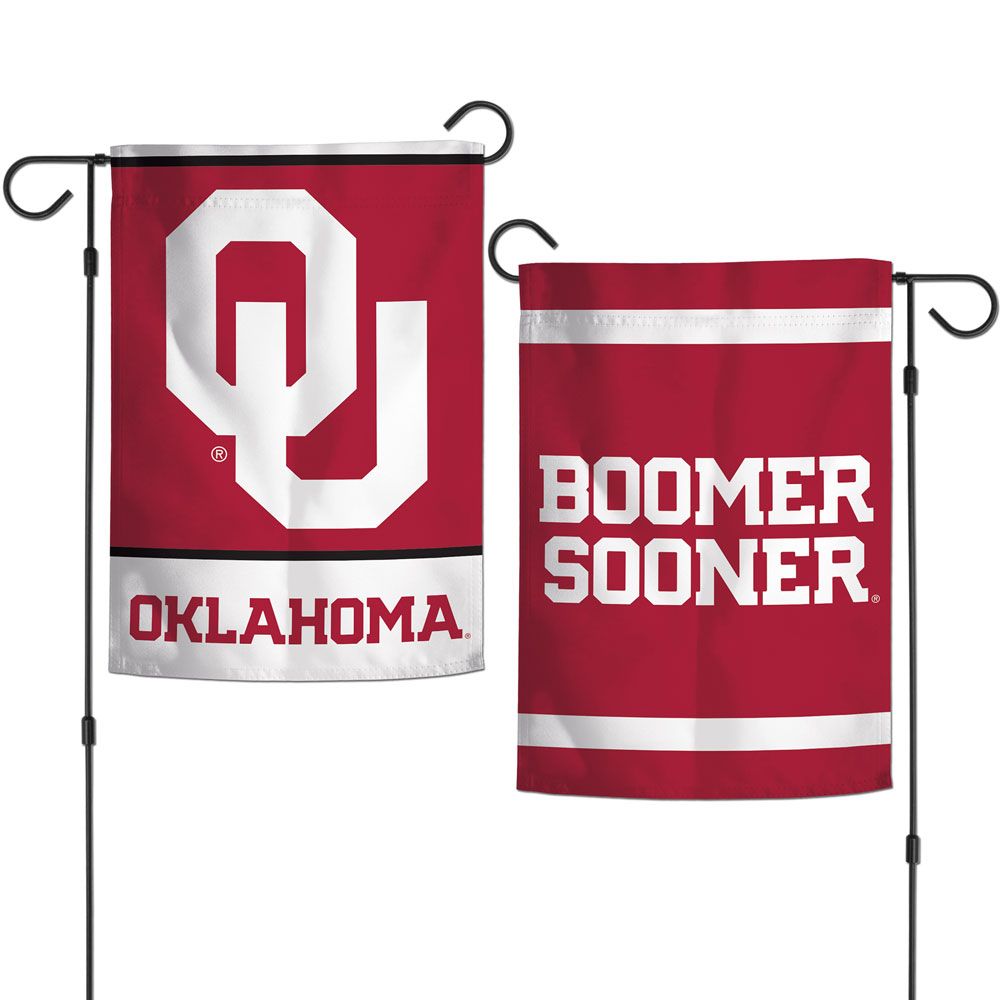 Oklahoma Sooners Garden flags and banners, University of Oklahoma flags ...