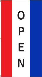 Open - Vertical Message — Flags Unlimited