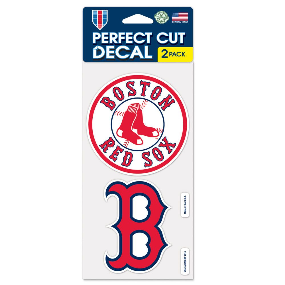 Boston Red Sox Decal Sticker Pack From Flags Unlimited