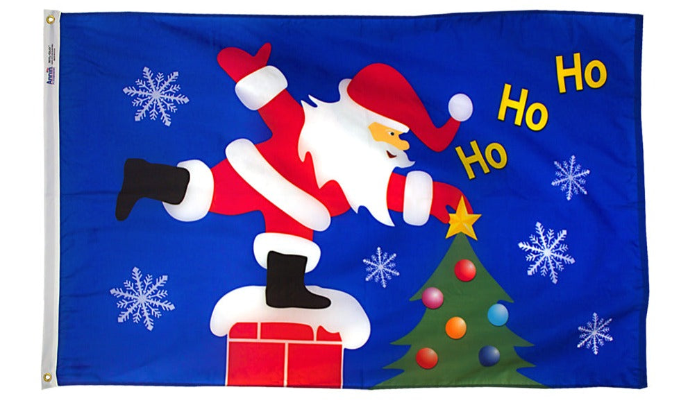 Roof Top Santa Flag from Flags Unlimited