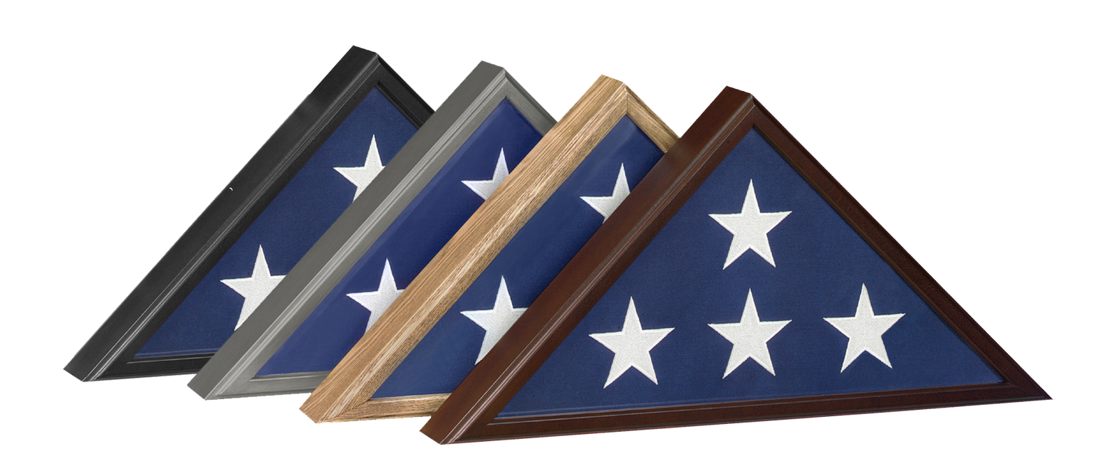Flag Display Cases | Triangle Flag Case | Memorial Flag Cases | Flags ...