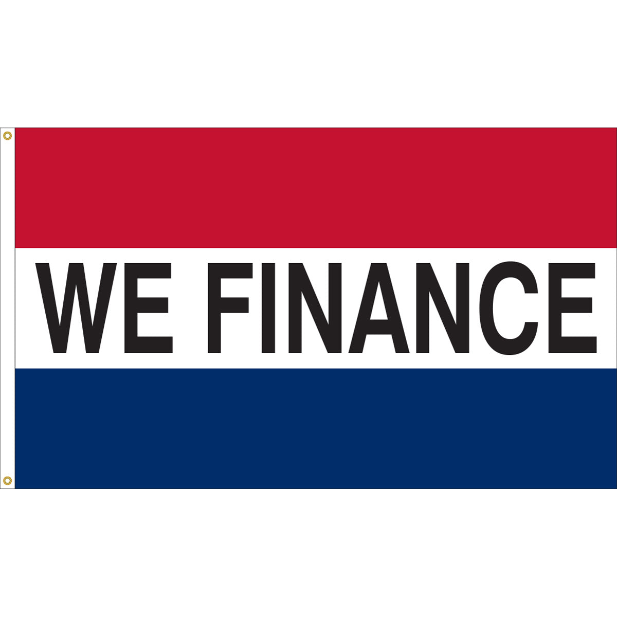 We Finance Message Flag from Flags Unlimited