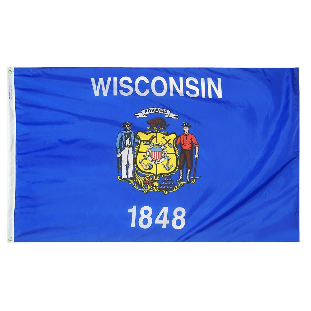 Wisconsin State Flag — Flags Unlimited